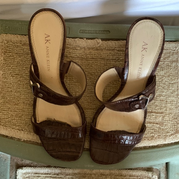 Anne Klein | Shoes | Ak Anne Klein Barlett Slide Sandals | Poshmark